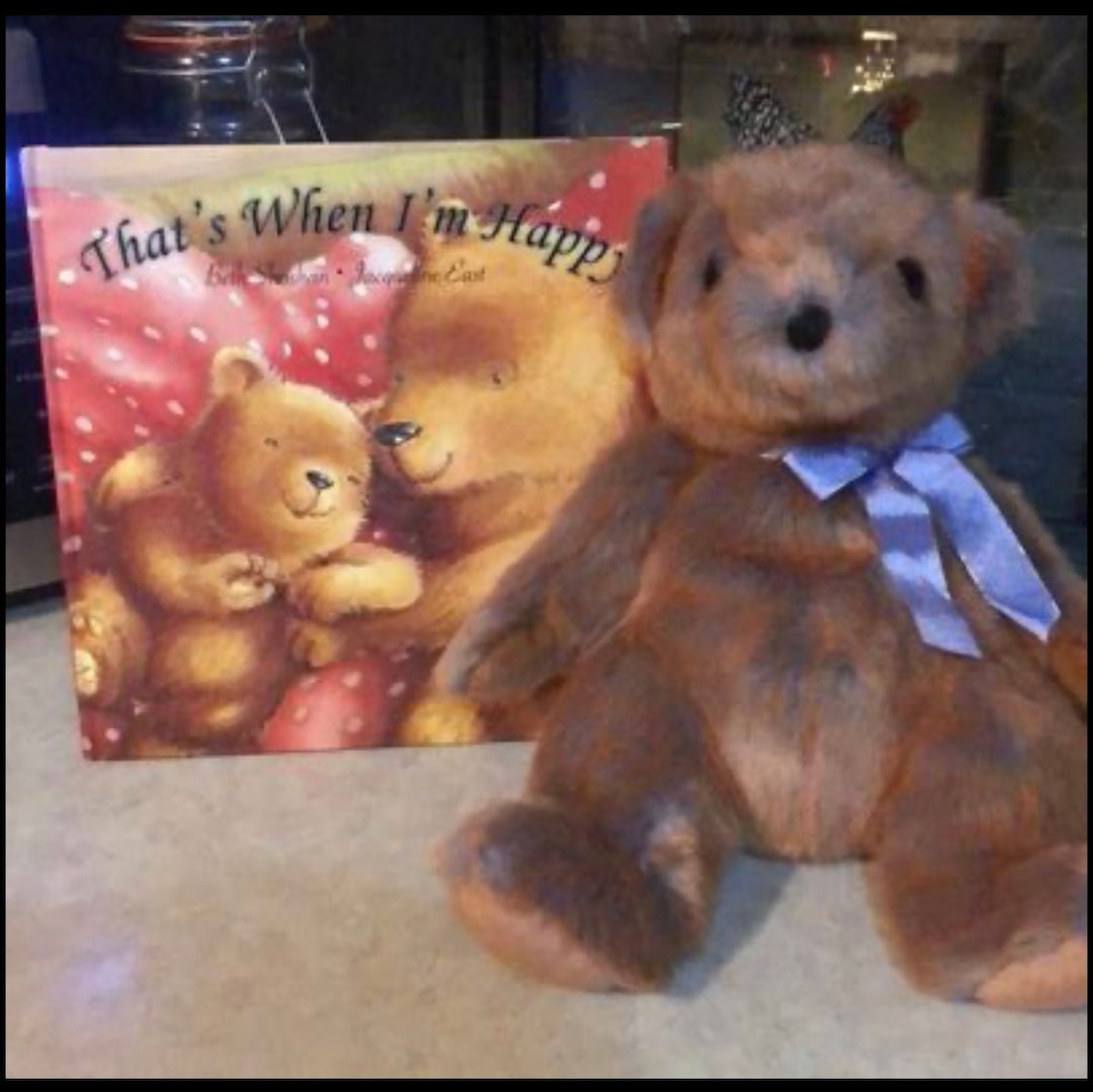 Ty Classic Penny Teddy Bear Plush 2000 12" Purple Bow With Book - Etsy