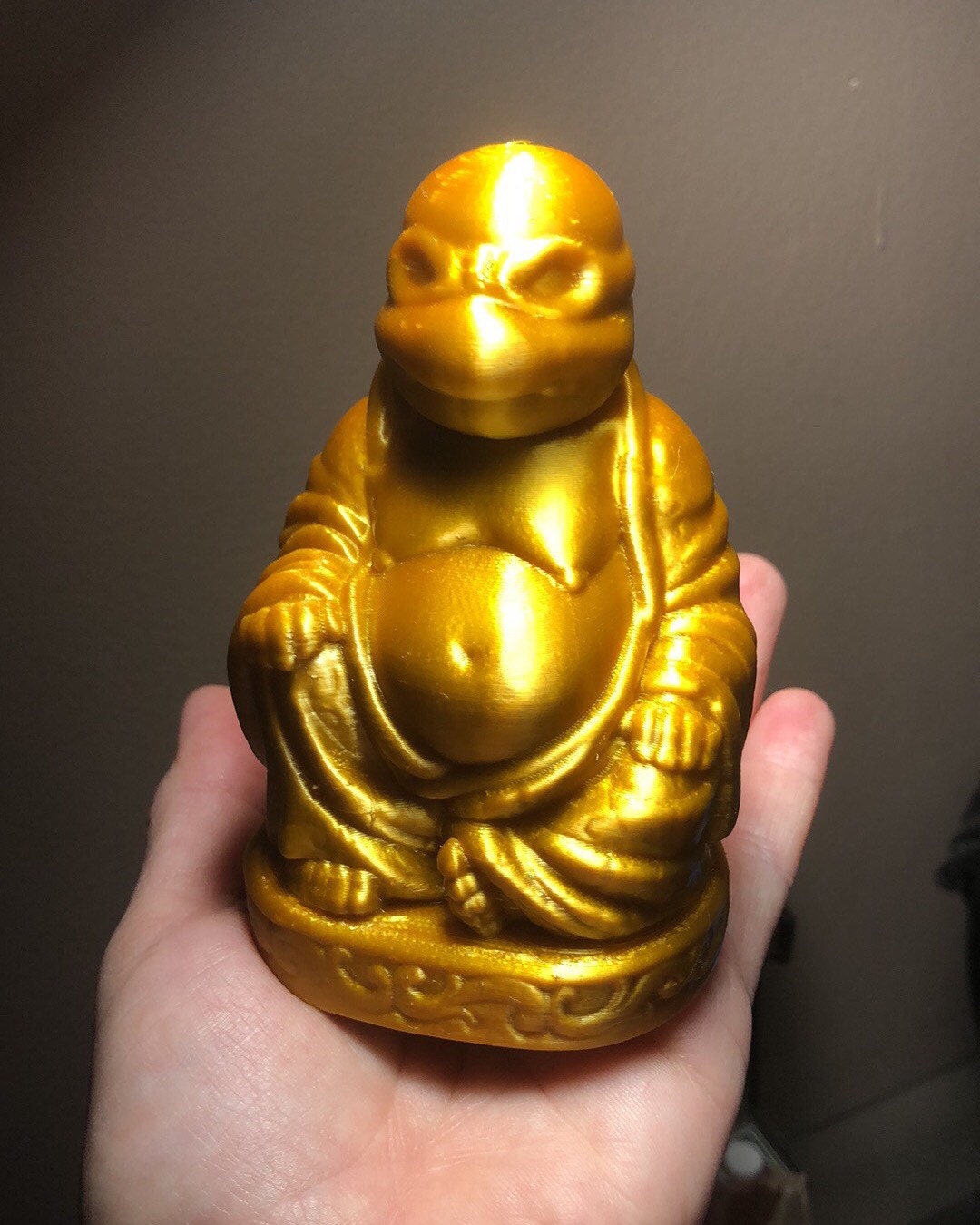Ninja Turtle Buddha 3D Printed Figurine - Etsy