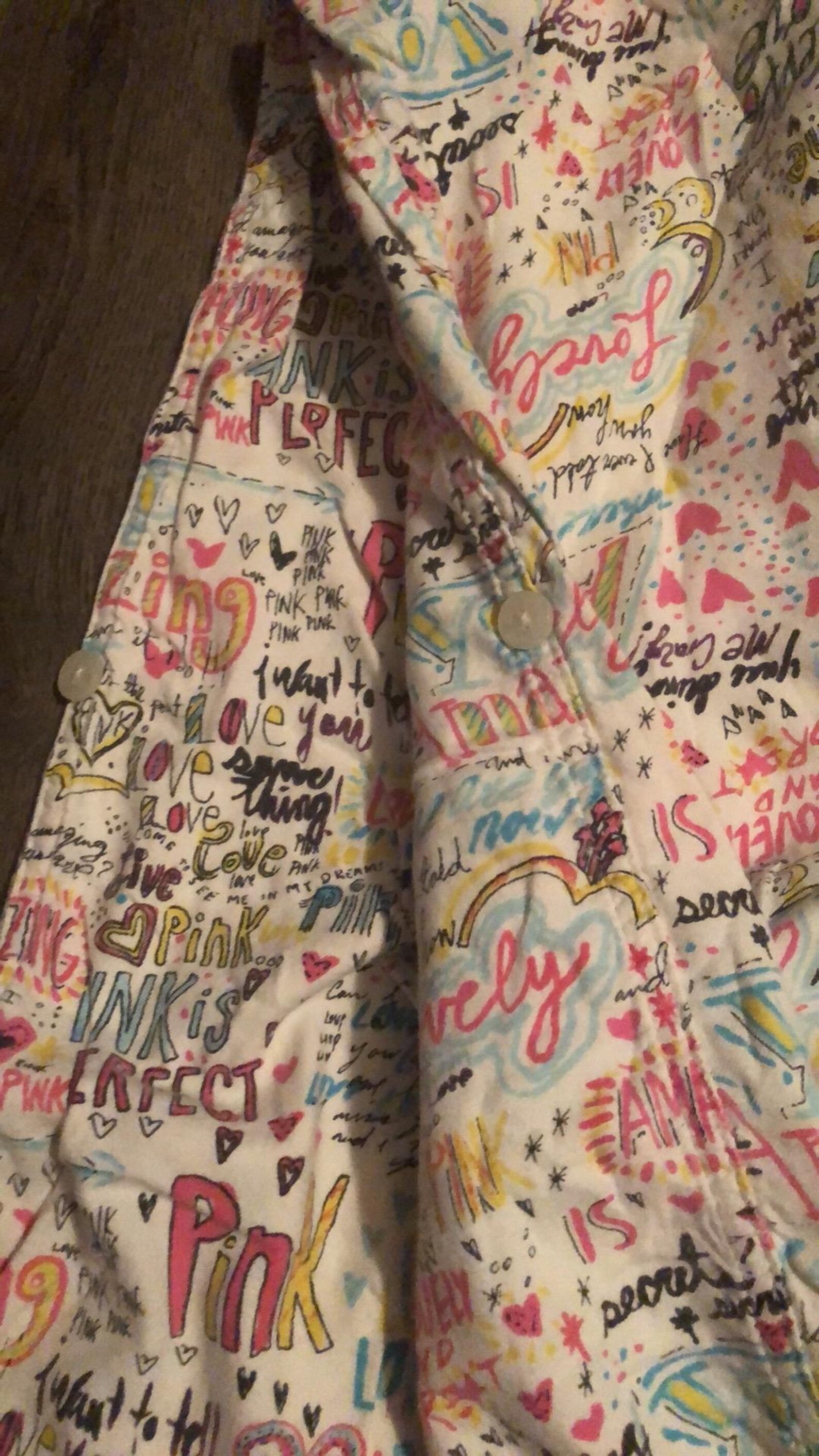 Victoria Secret Pink 2009 Script Logo Pants Sleep Loungewear Pajama ...