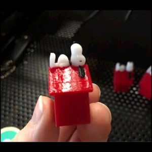 Snoopy Tire Valve Stem Covers Set of 4 - Etsy