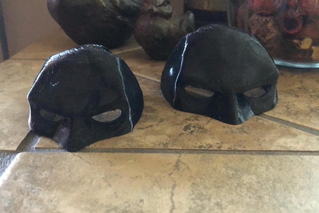 Batman Cat Mask Set of 2 Small and Large - Etsy