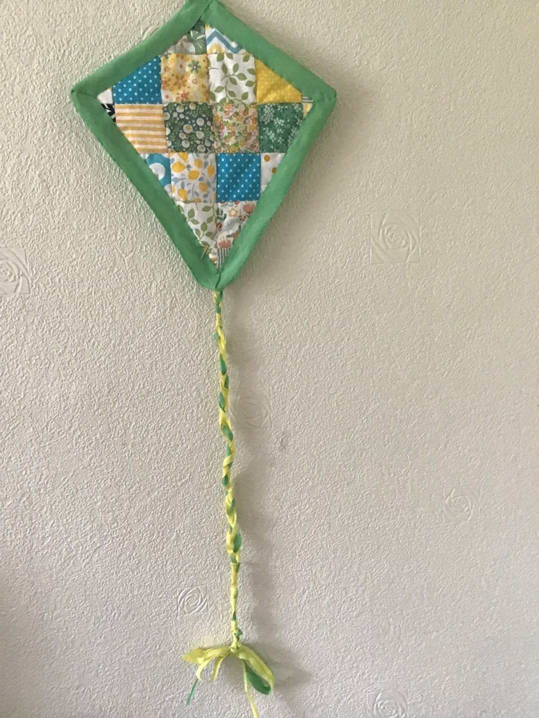 Patchwork Kite Wall Hanging - Etsy