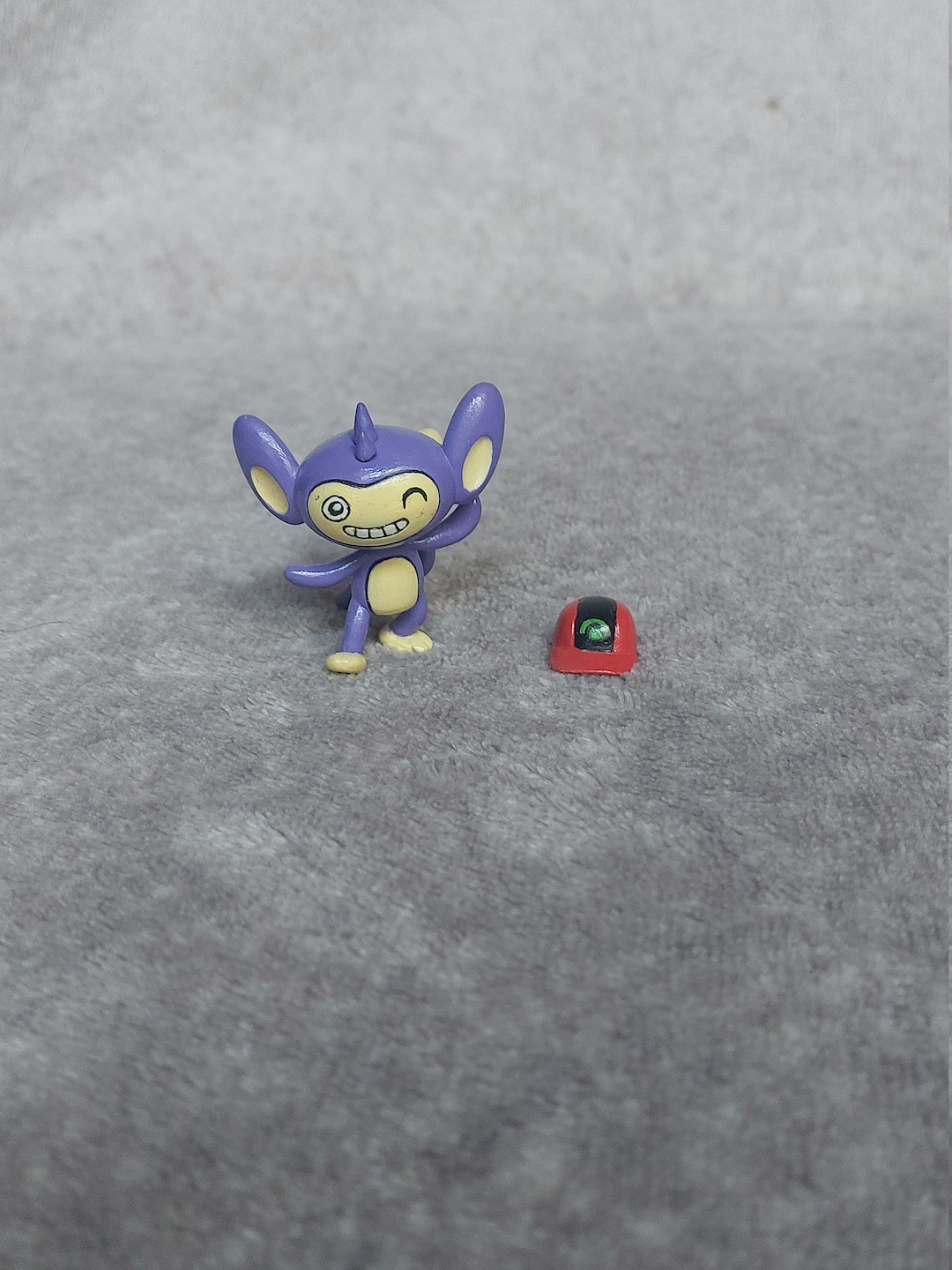 Pokemon Aipom Figure With Ash's Cap Accesories Customed Pokemon Toy ...