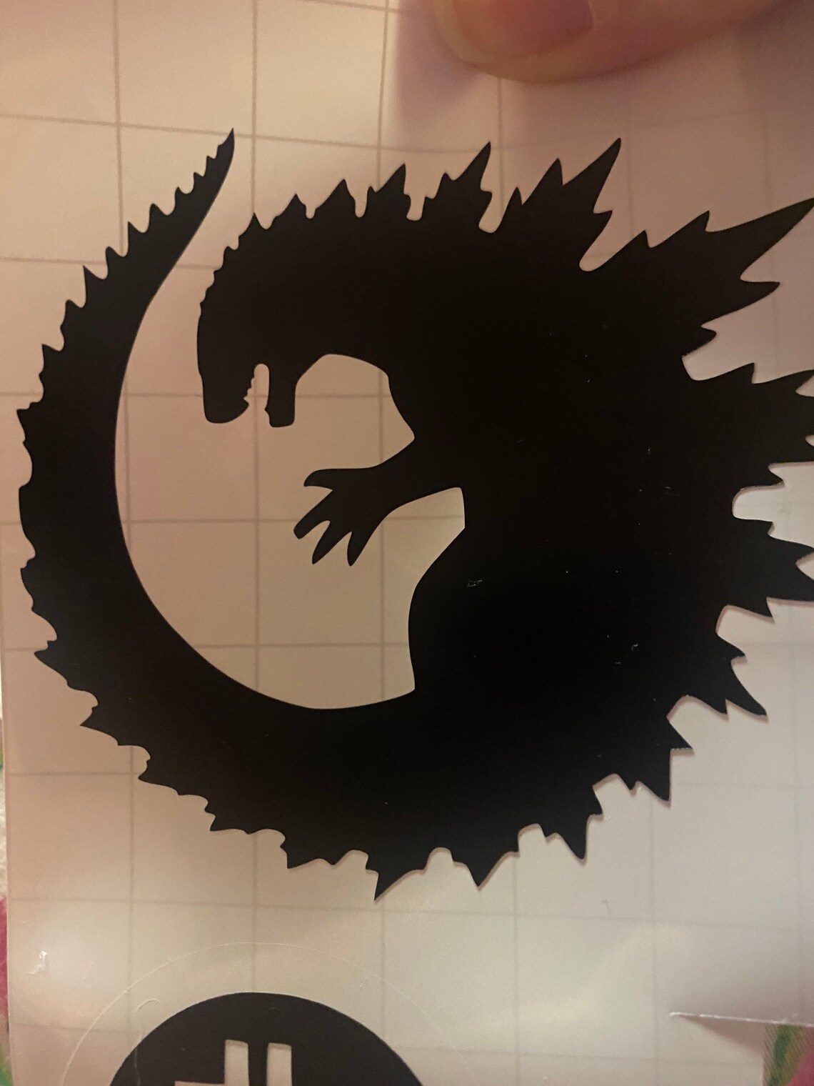 Godzilla Decal - Etsy