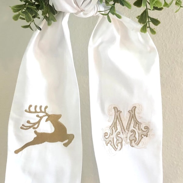 Embroidered Sash - Etsy