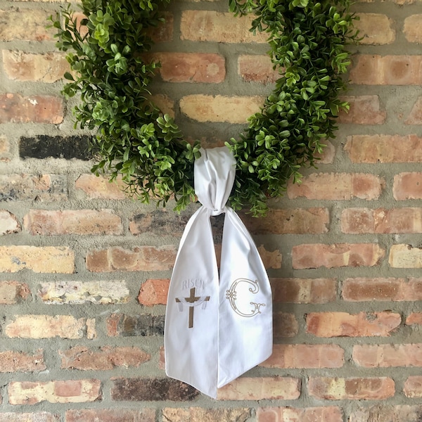 Religious Easter Wreath - Etsy