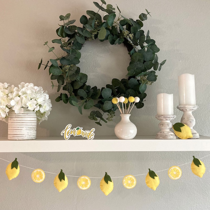 Lemon Garland - Etsy