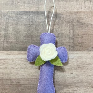Felt Cross Ornaments, Easter Ornament, Religious Ornaments - Etsy