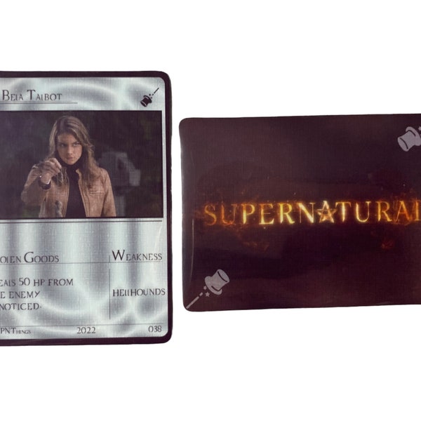 Supernatural Cards - Etsy
