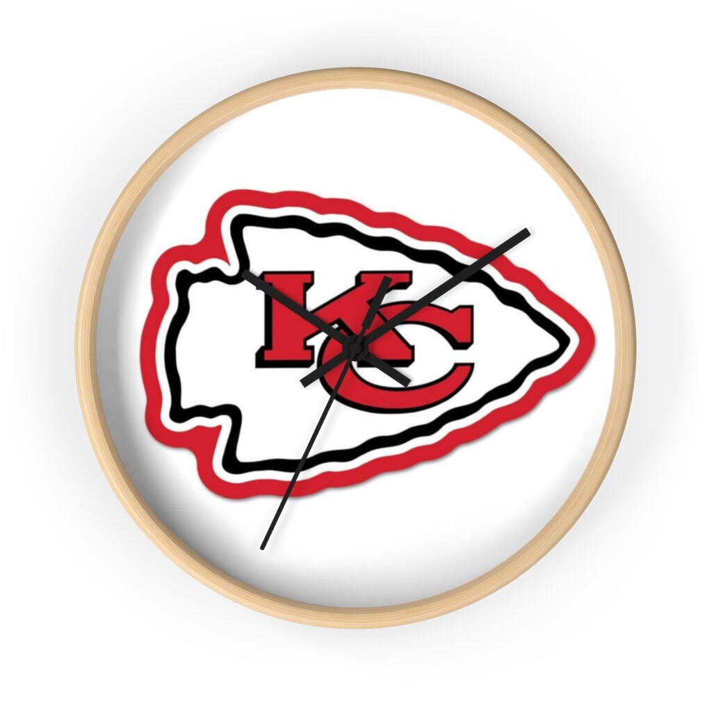 Kansas City Chiefs Football NFL Team Design 10 Inch Wall Clock - Etsy UK
