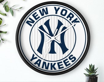 New York Yankees Clock - Etsy