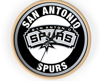 Spurs Clock - Etsy