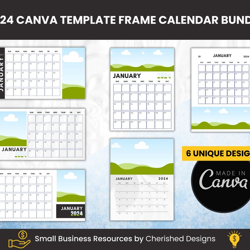 Editable Calendar - Etsy