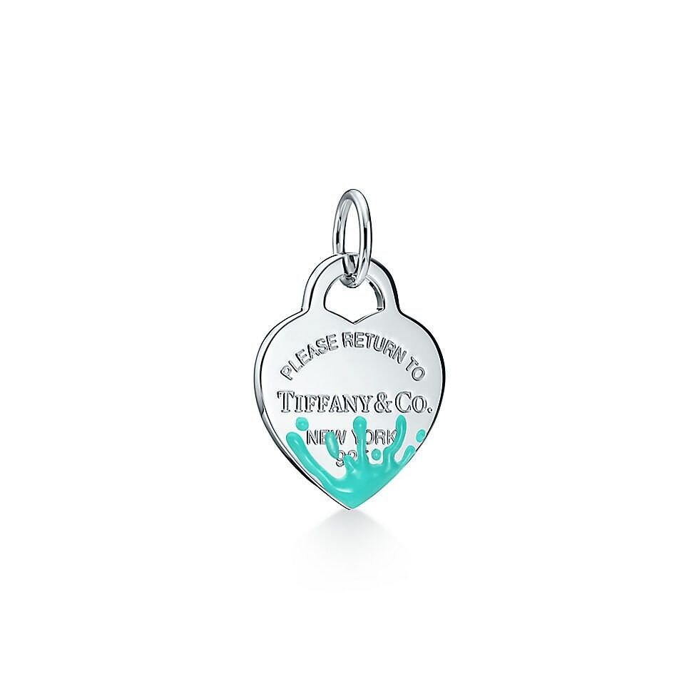 Tiffany paint splash necklace store