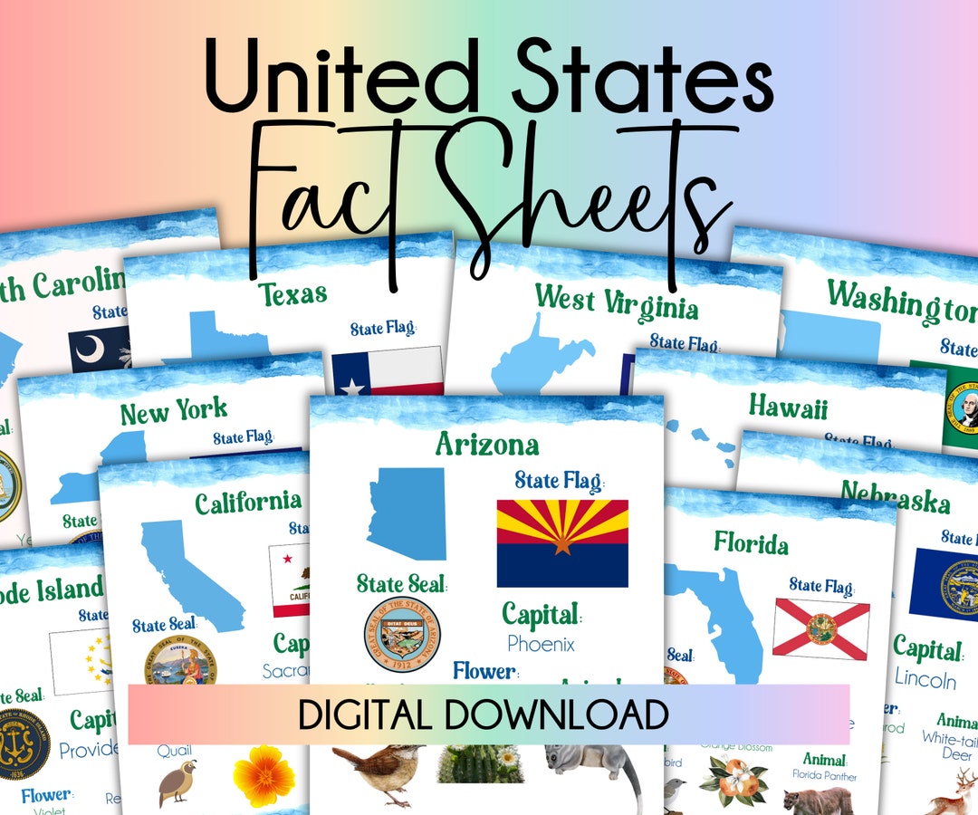 United States Fact Sheets Learn About the United States United States ...