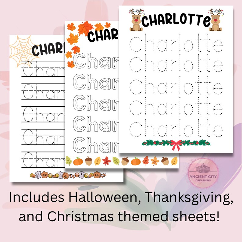 Name Tracing Sheets Name Tracing Worksheet Name Tracing Reusable Name ...