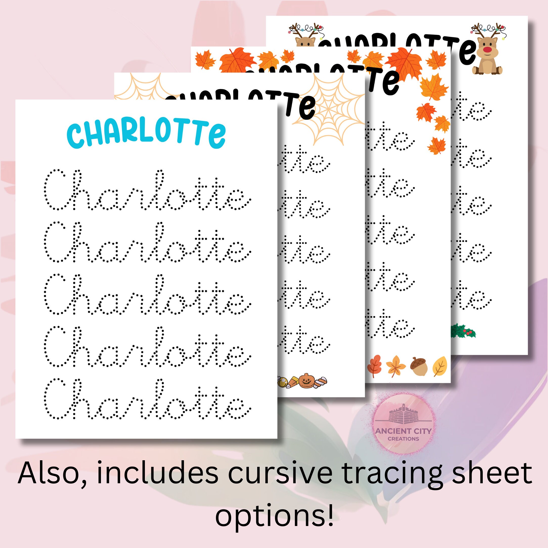 Name Tracing Sheets Name Tracing Worksheet Name Tracing Reusable Name ...