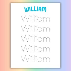 Name Tracing Sheets Name Tracing Worksheet Name Tracing Reusable Name ...