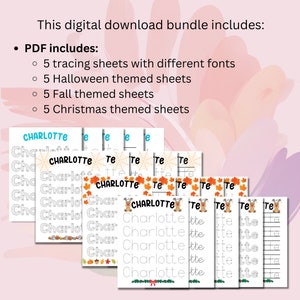 Name Tracing Sheets Name Tracing Worksheet Name Tracing Reusable Name ...