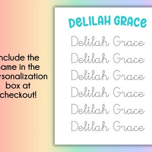 Name Tracing Sheets Name Tracing Worksheet Name Tracing Reusable Name ...