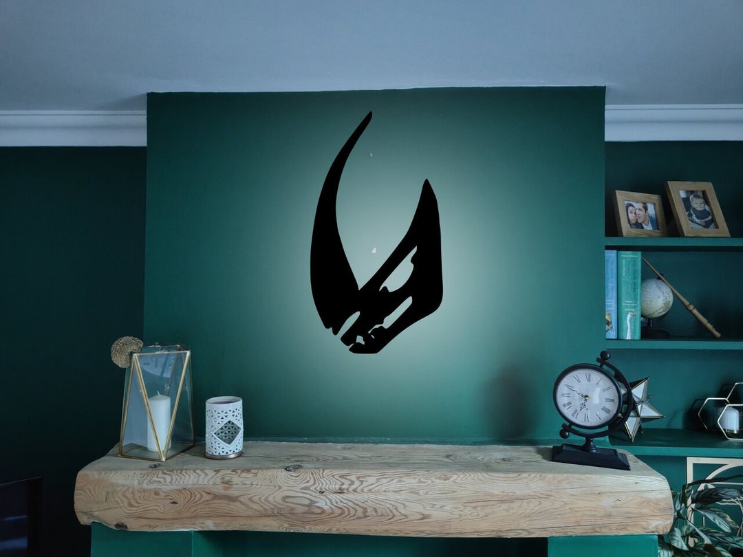 Mandalorian Metal Wall Art Mandalorian Light Mando Wall Art - Etsy UK