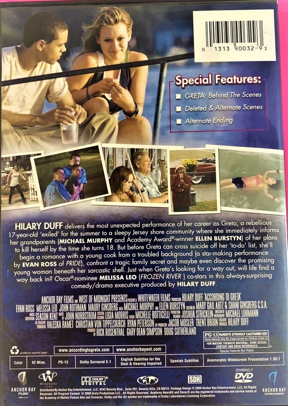 According To Greta Dvd Cover