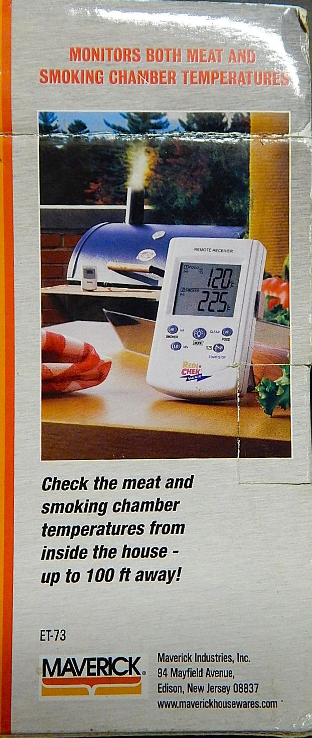 Redi-check - Remote Smoker Thermometer - FREE SHIPPING! - Etsy
