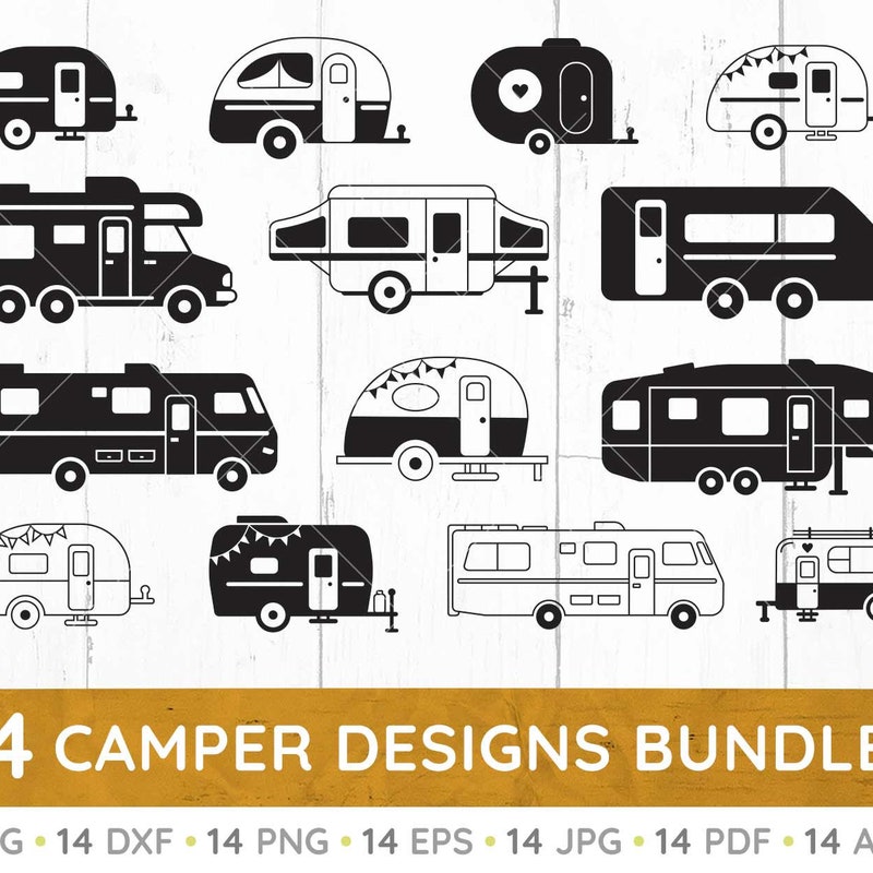Camper Svg - Etsy