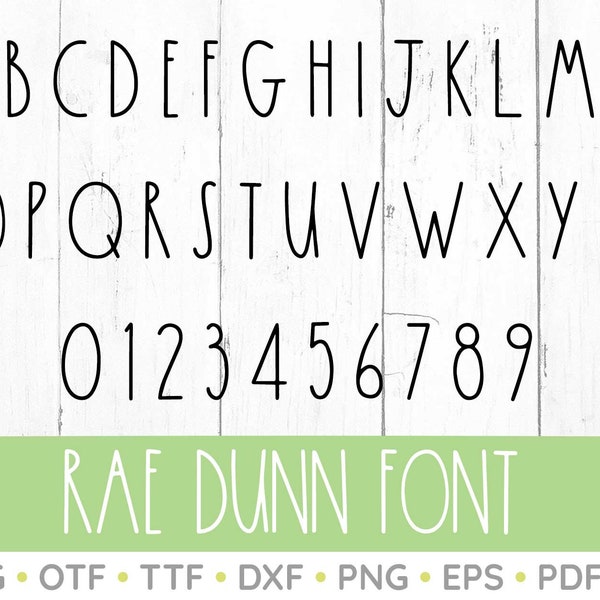 Rae Dunn Font - Etsy