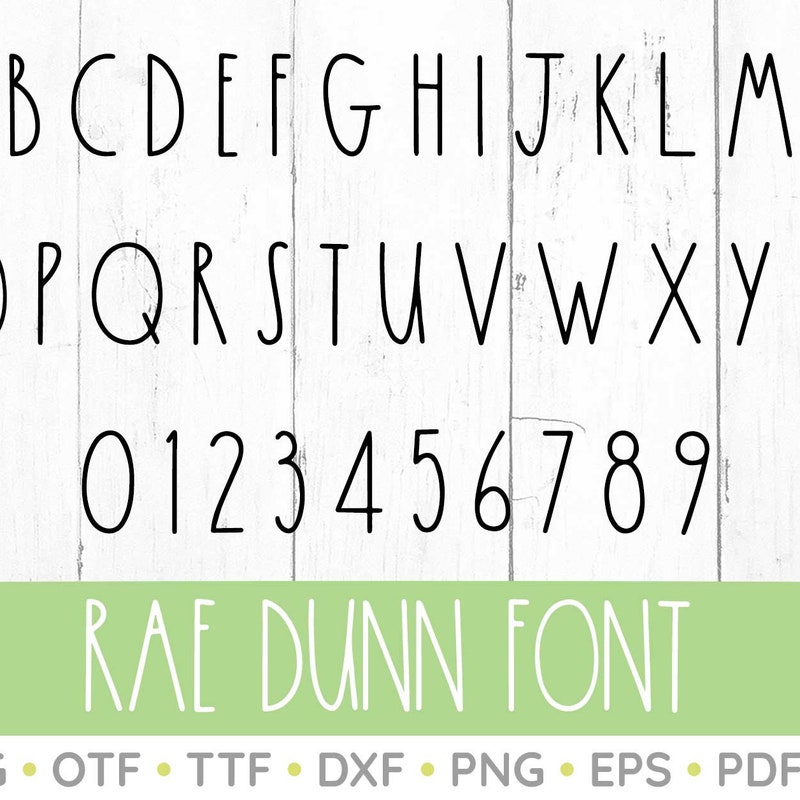 Rae Dunn Font - Etsy