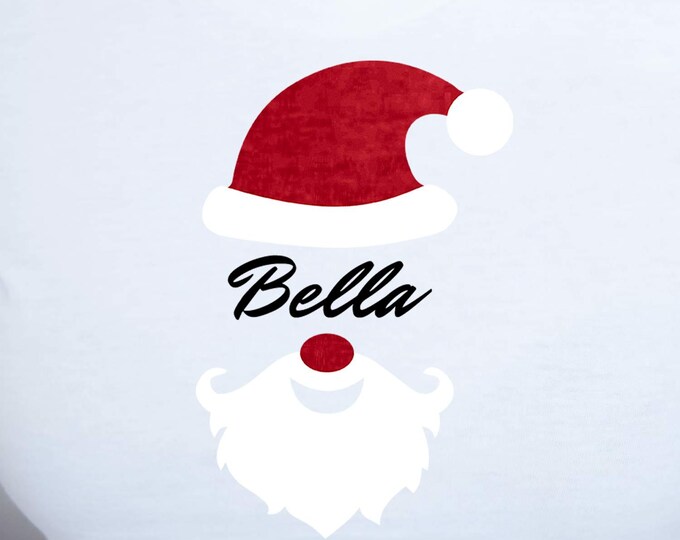 Santa Claus Svg, Santa Claus Face Svg, Santa Name Svg,santa Frame Svg ...