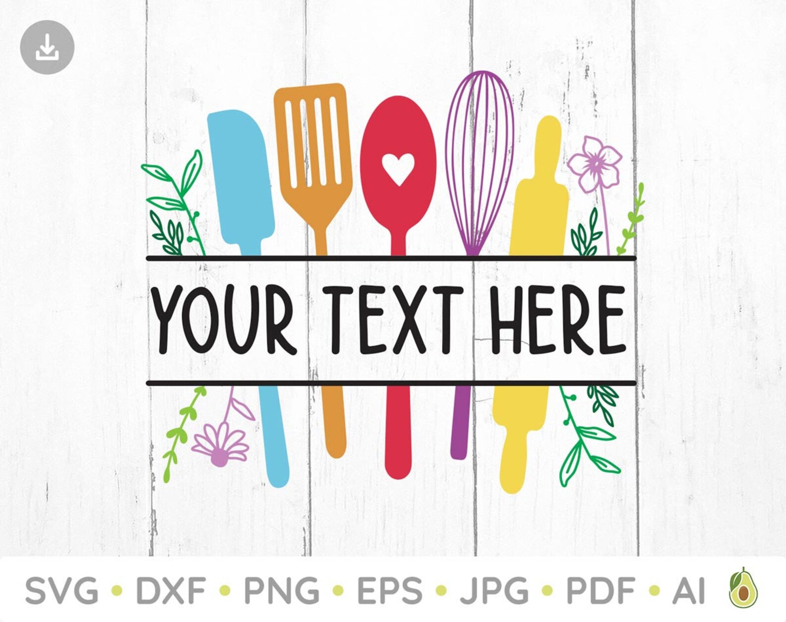 Kitchen Split Frame Svg Kitchen Sign Svg Cooking Svg Baking | Etsy Canada