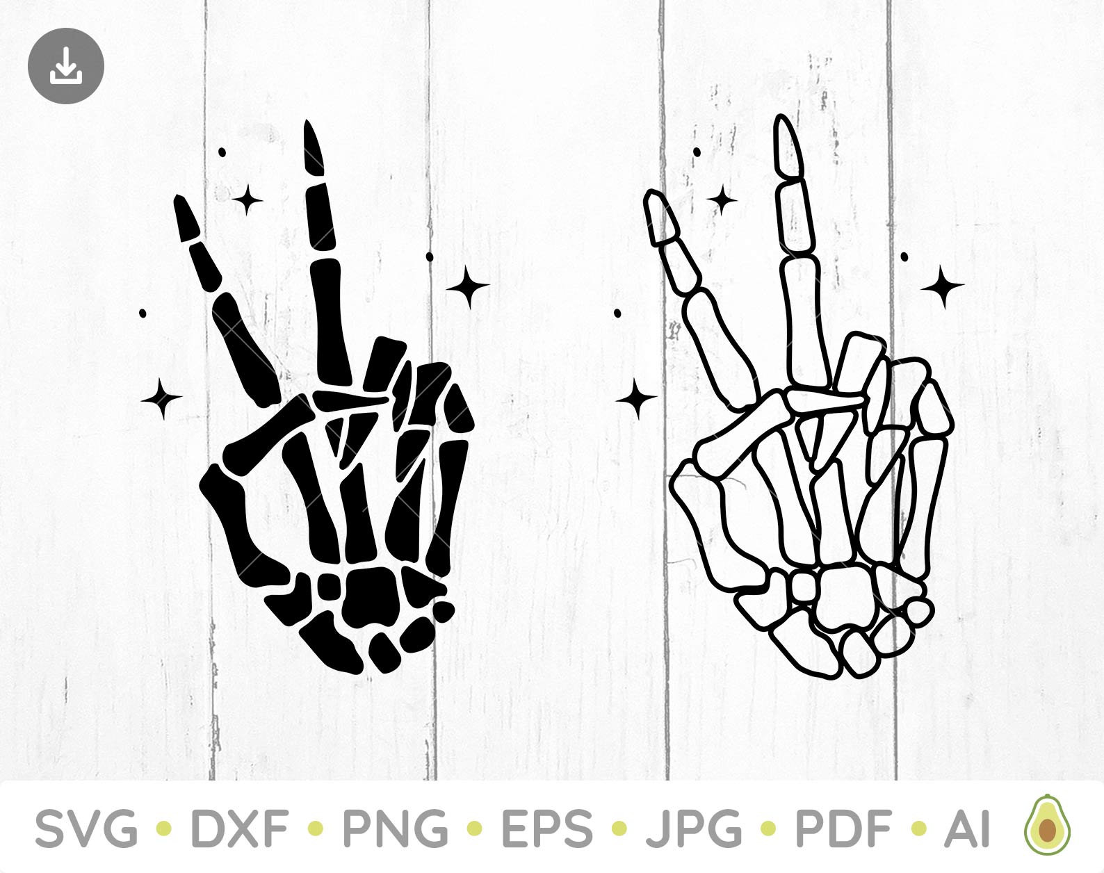 Skeleton Hand Svg Skeleton Peace Sign Svg Skeleton Svg - Etsy