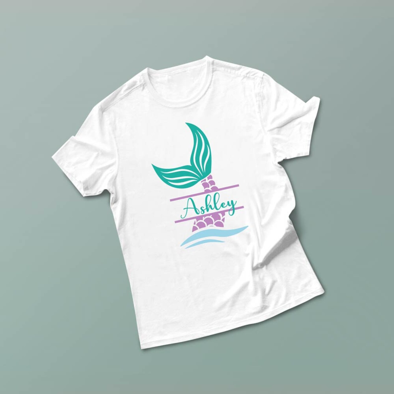 Mermaid Tail SVG, Mermaid SVG, Mermaid Tail Name SVG, Cricut, Name Svg ...