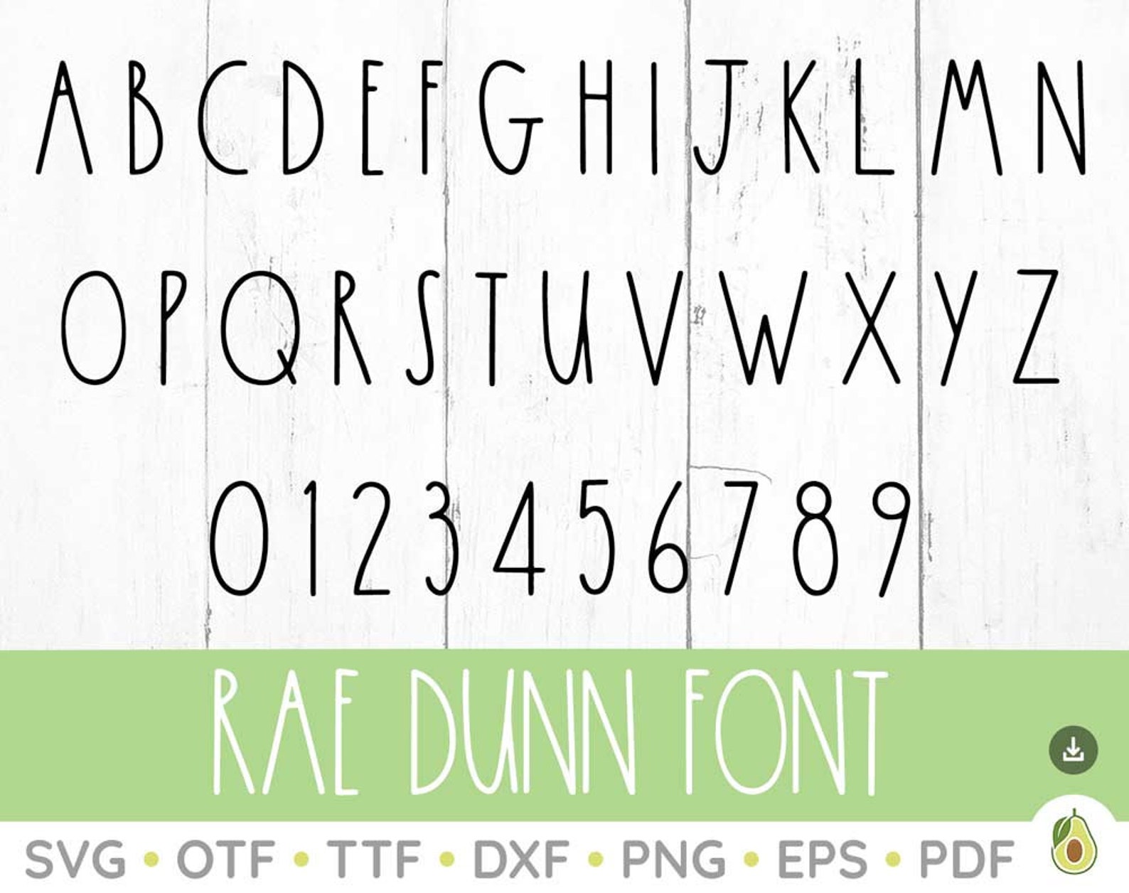 Rae Dunn Svg Rae Dunn Font Rae Dunn Rae Dunn Inspired - Etsy