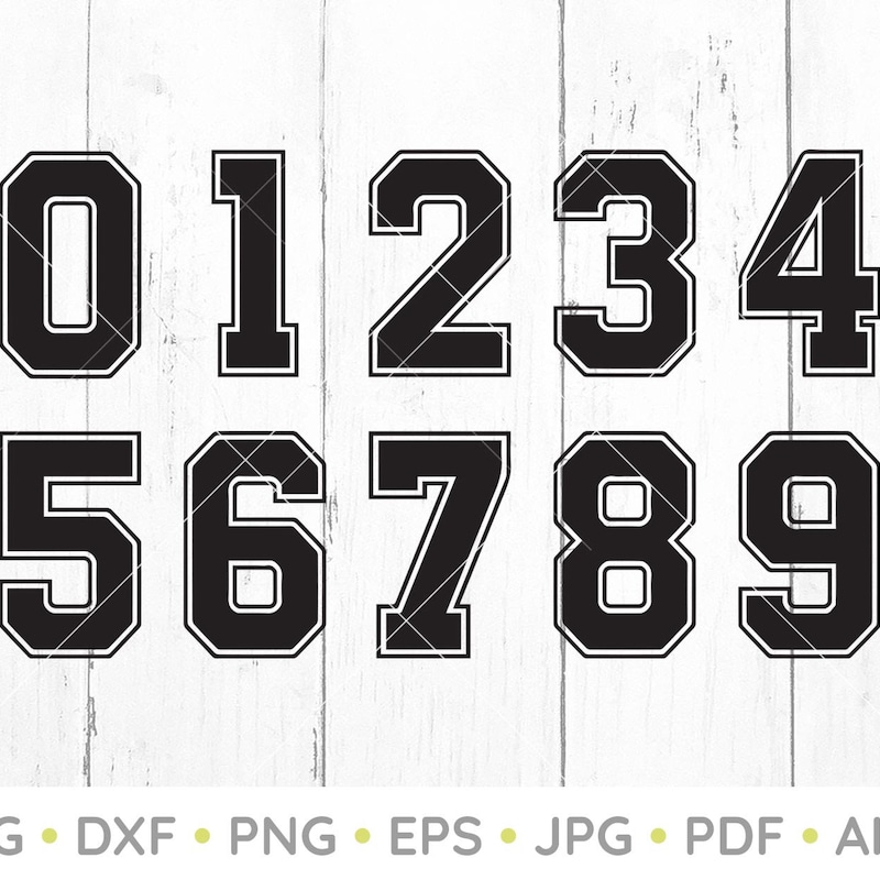 Old Numbers - Etsy