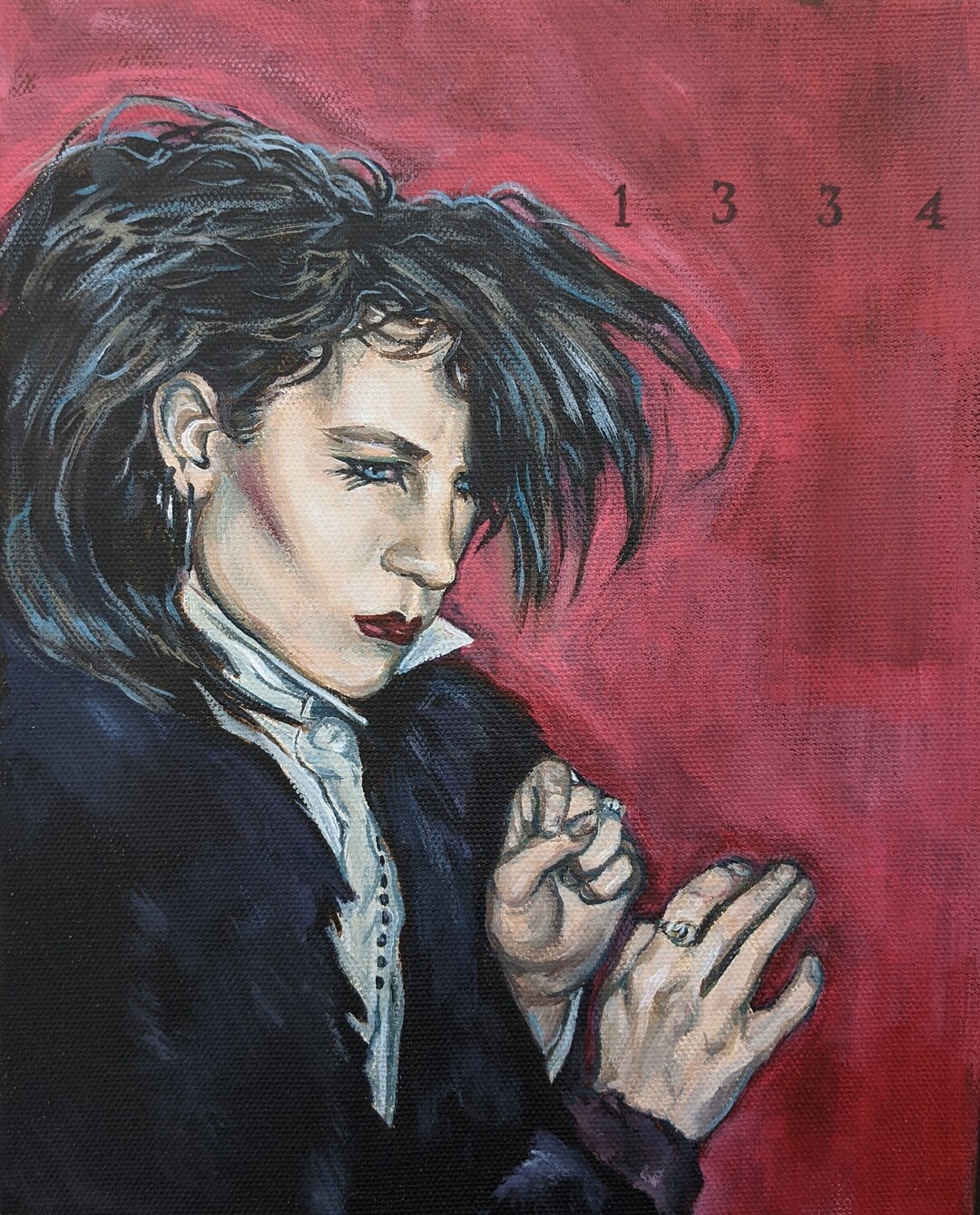 Rozz Williams 8x10 Somerset Velvet Giclee Art Print - Etsy