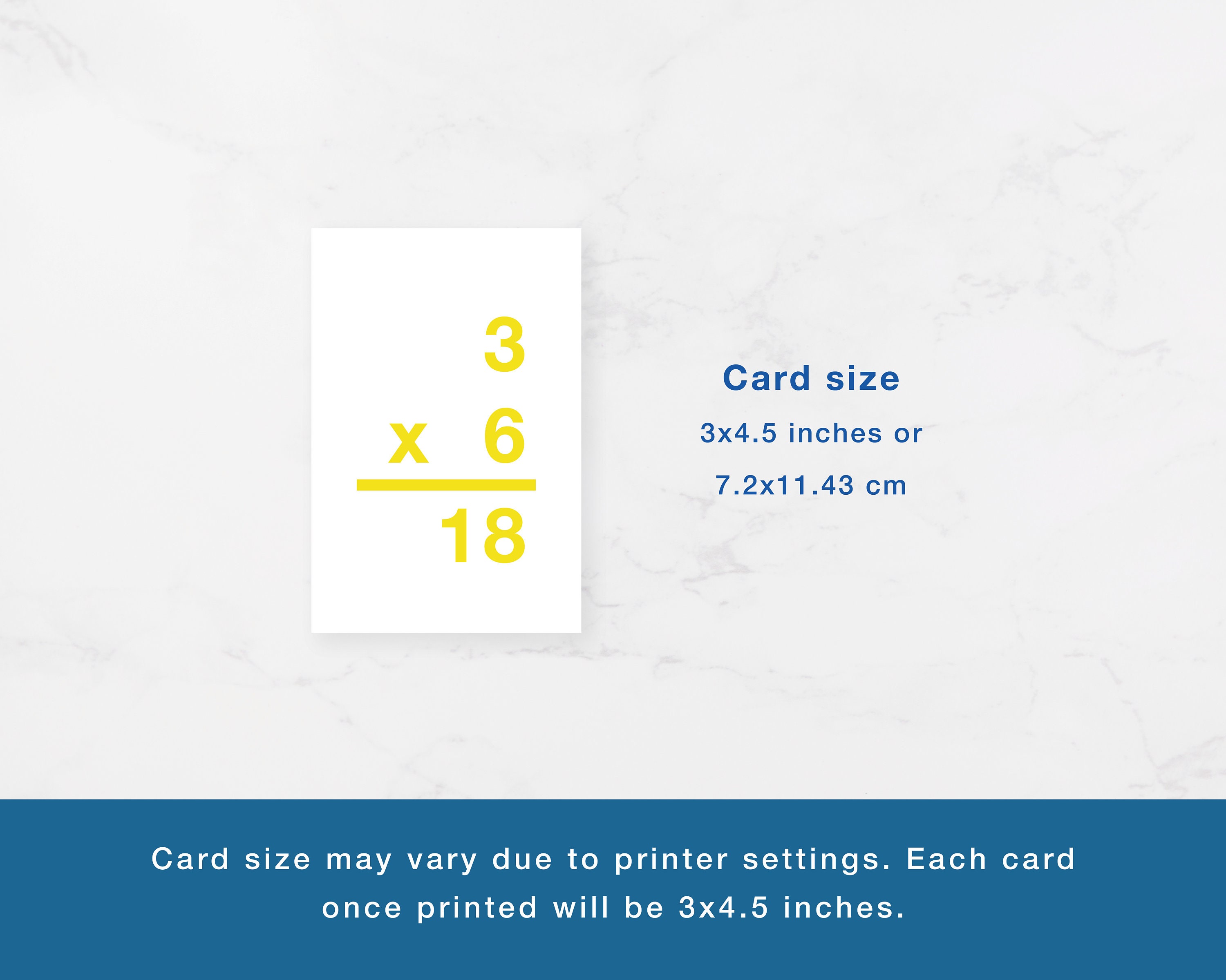 Three Times Tables Flash Cards Printable Maths, Multiplication School ...