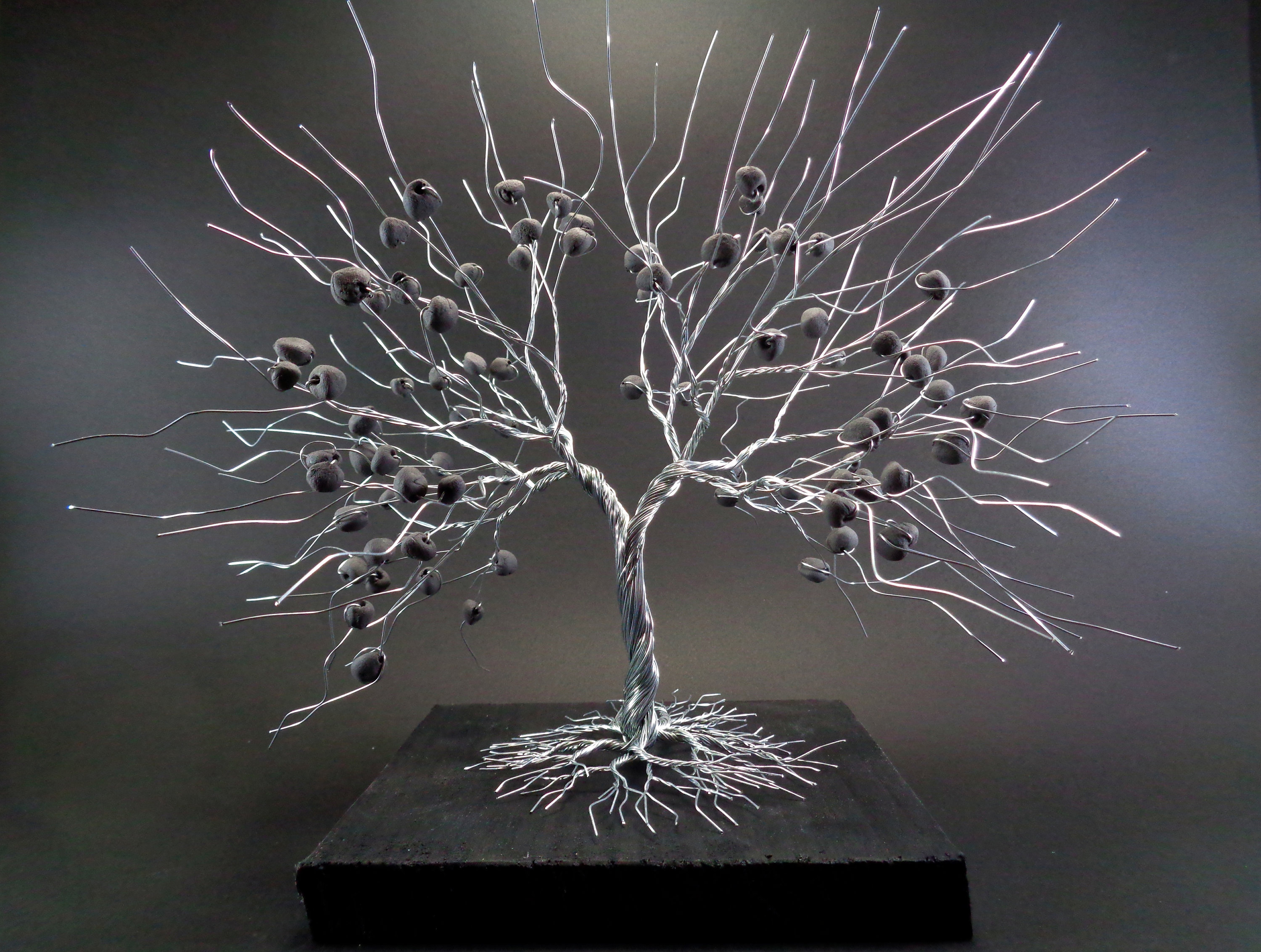 Tree Abstract Sculpture Clay