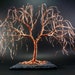 Large Weeping Willow Wire Tree Sculpture, Wire Bonsai Tree of Life ...