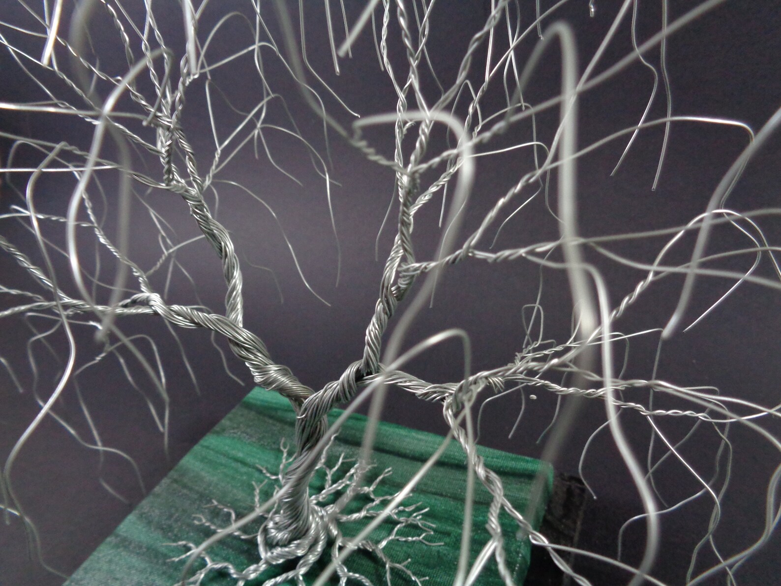 Weeping Willow Wire Tree, Wire Tree Sculpture, Wire Tree of Life, Wire ...