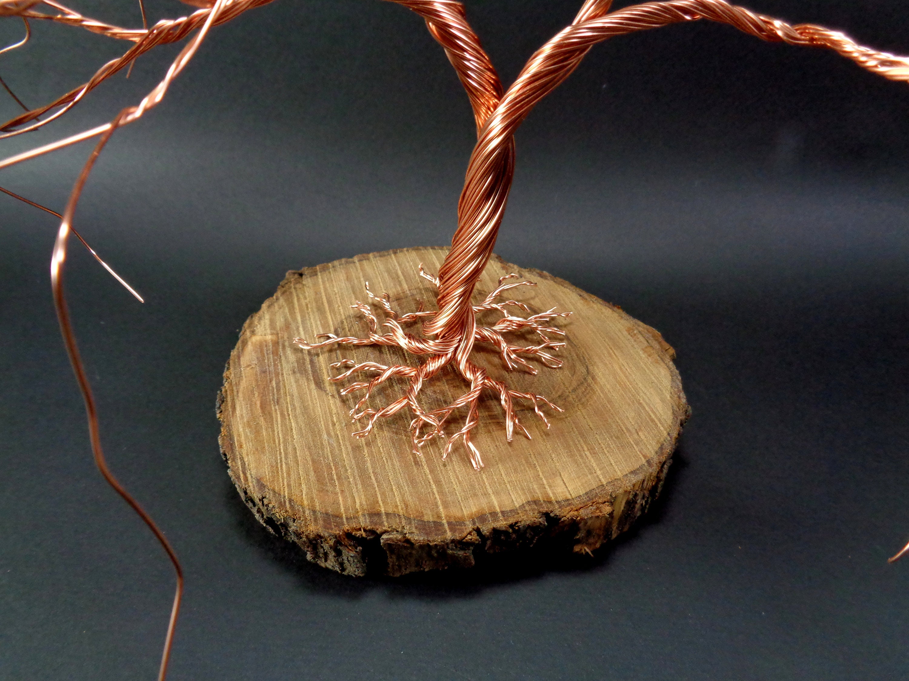 Copper Wire Tree, Copper Wire Artwork, Wire Tree Sculpture, Wire Tree ...