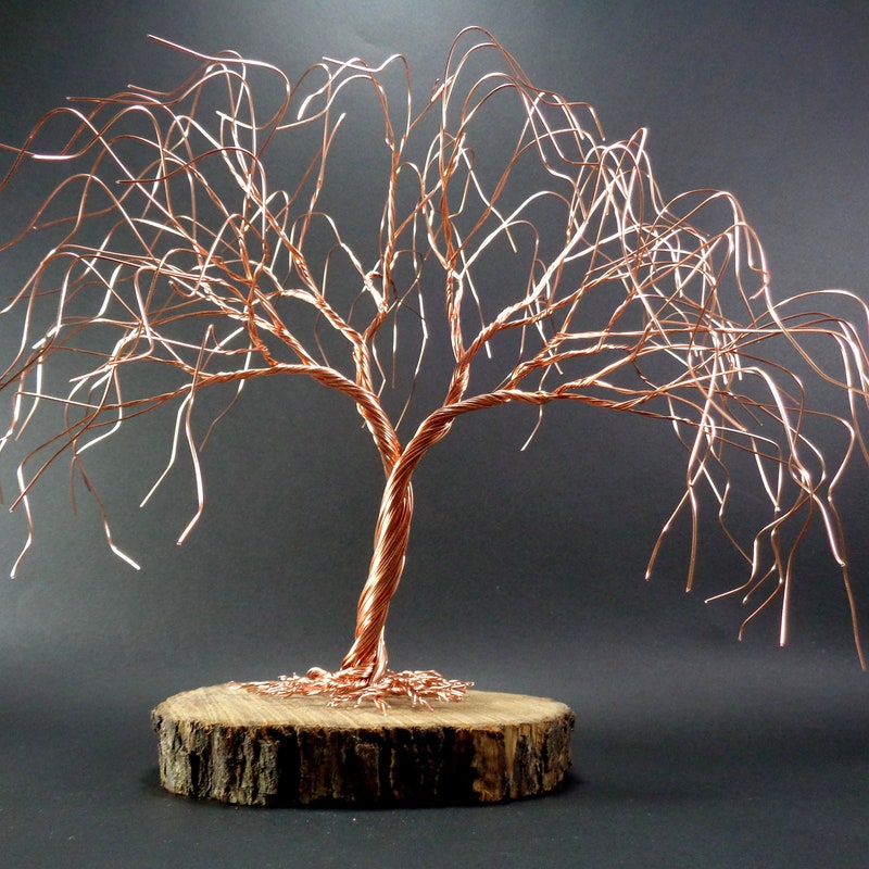 Copper Wire Tree - Etsy