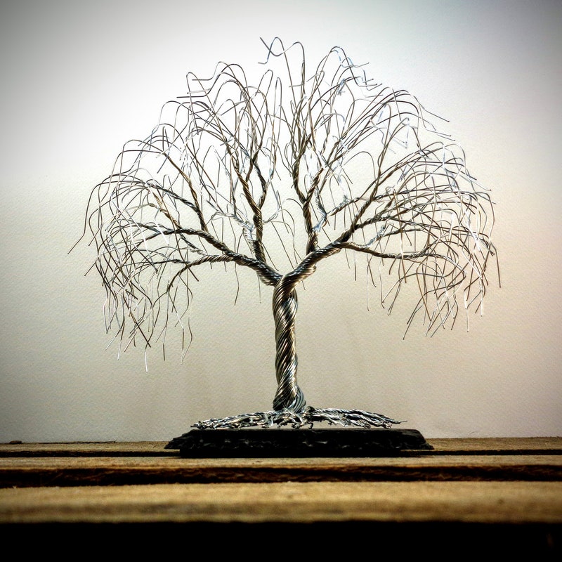 Metal Tree Sculpture - Etsy
