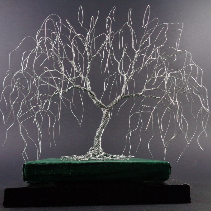 Silver Willow Tree - Etsy
