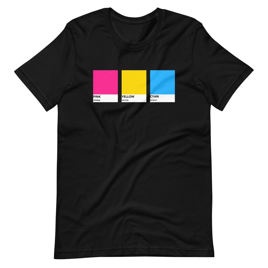 Pan Pride Shirt, Subtle Pan Shirt, Pansexual Top, Queer Owned Business ...