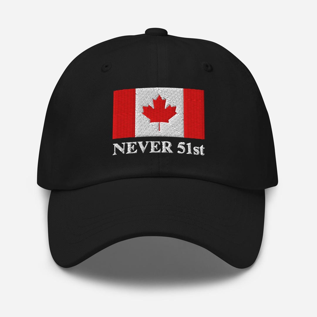 Never 51st Embroidered Hats for Men & for Women, Canada Hat, Not for ...