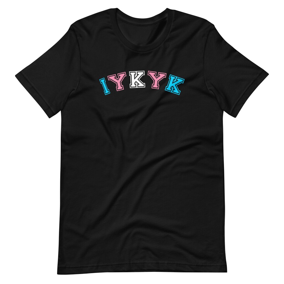 IYKYK Shirt, Subtle Trans Pride Shirt, Pride Clothing, Queer Owned ...