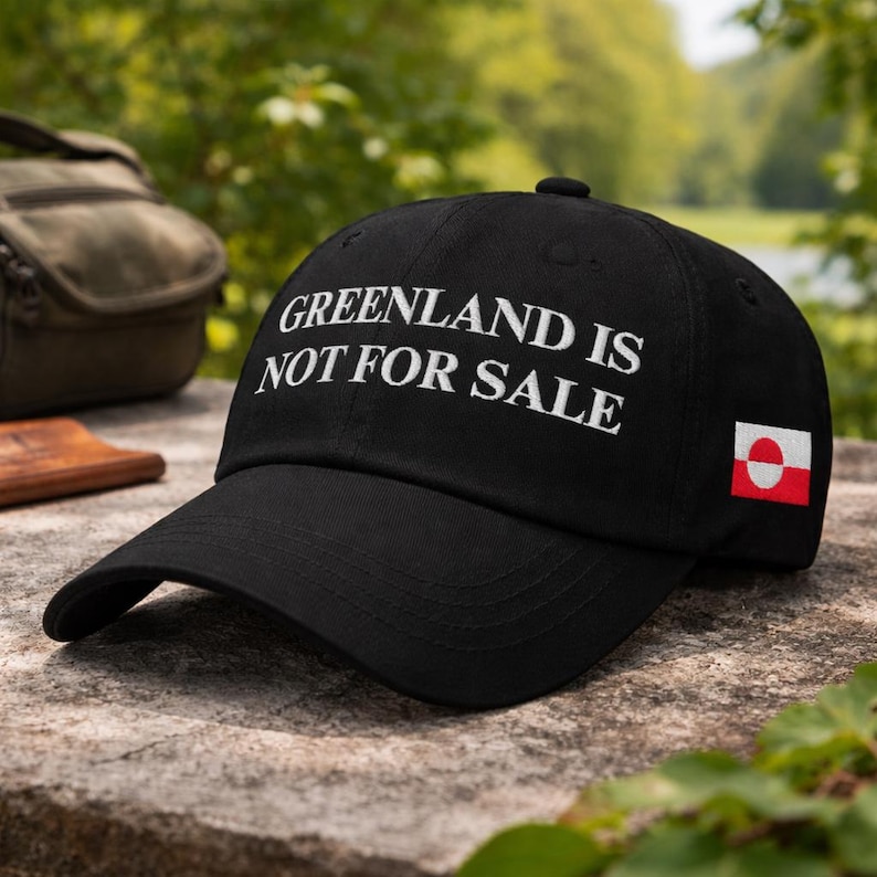 Greenland is Not for Sale Hat, Political Statement Cap, Protest ...