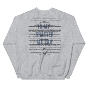Shatter Me Crewneck - Etsy